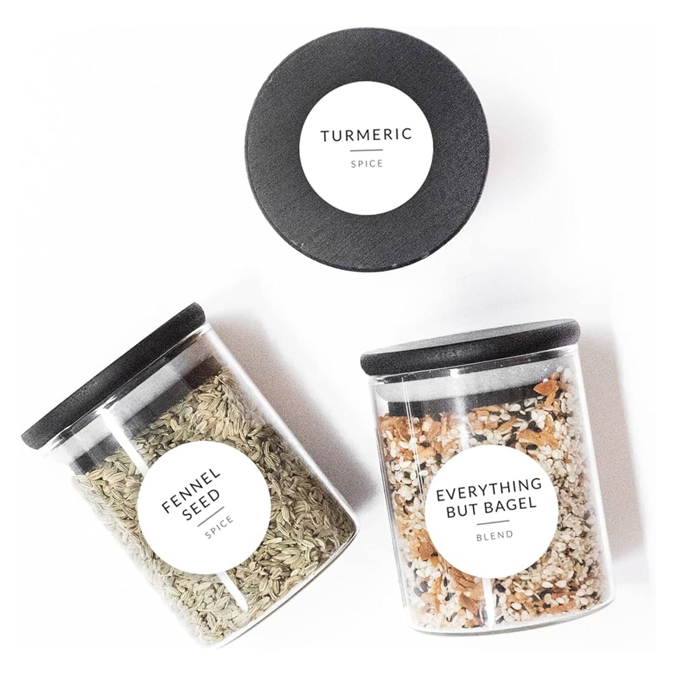 Buy Custom Printed Glass Jar Labels - PackHit UK